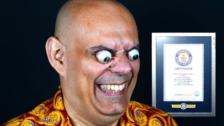 Guinness World Record to Brazilian Man for Scaring People with his Big ...