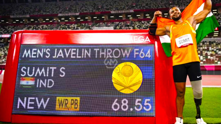 Sumit Antil wins gold by shattering his world record | WorldMagzine