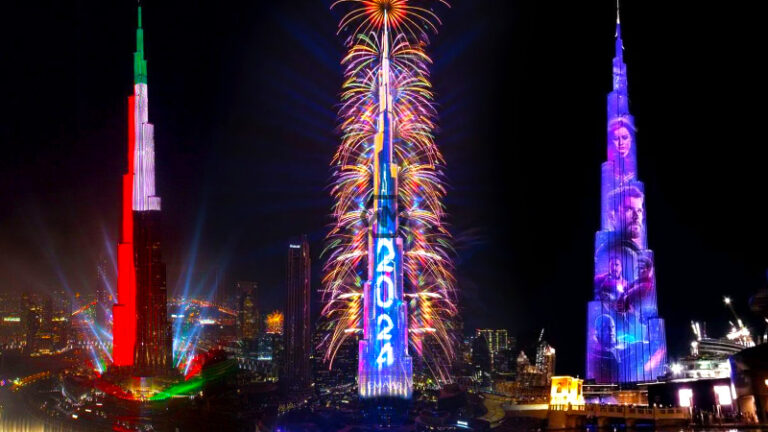 Workings of Billboard on the World's Tallest Burj Khalifa | WorldMagzine