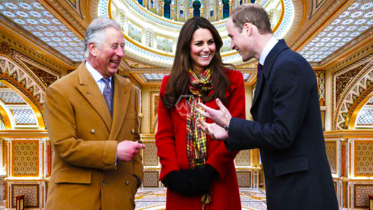 During a major event to mark King Charles' return, Kate Middleton gives ...