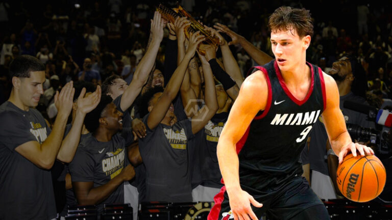 Swedish Rookie Larsson Secures Miami Heat's Summer League Victory ...